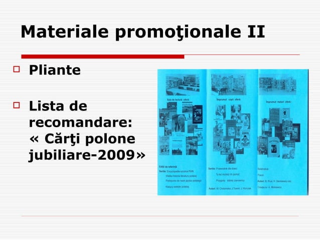 Biblioteca polona - dialogul | PPT