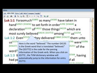 TVM for e-Sword | PPTX