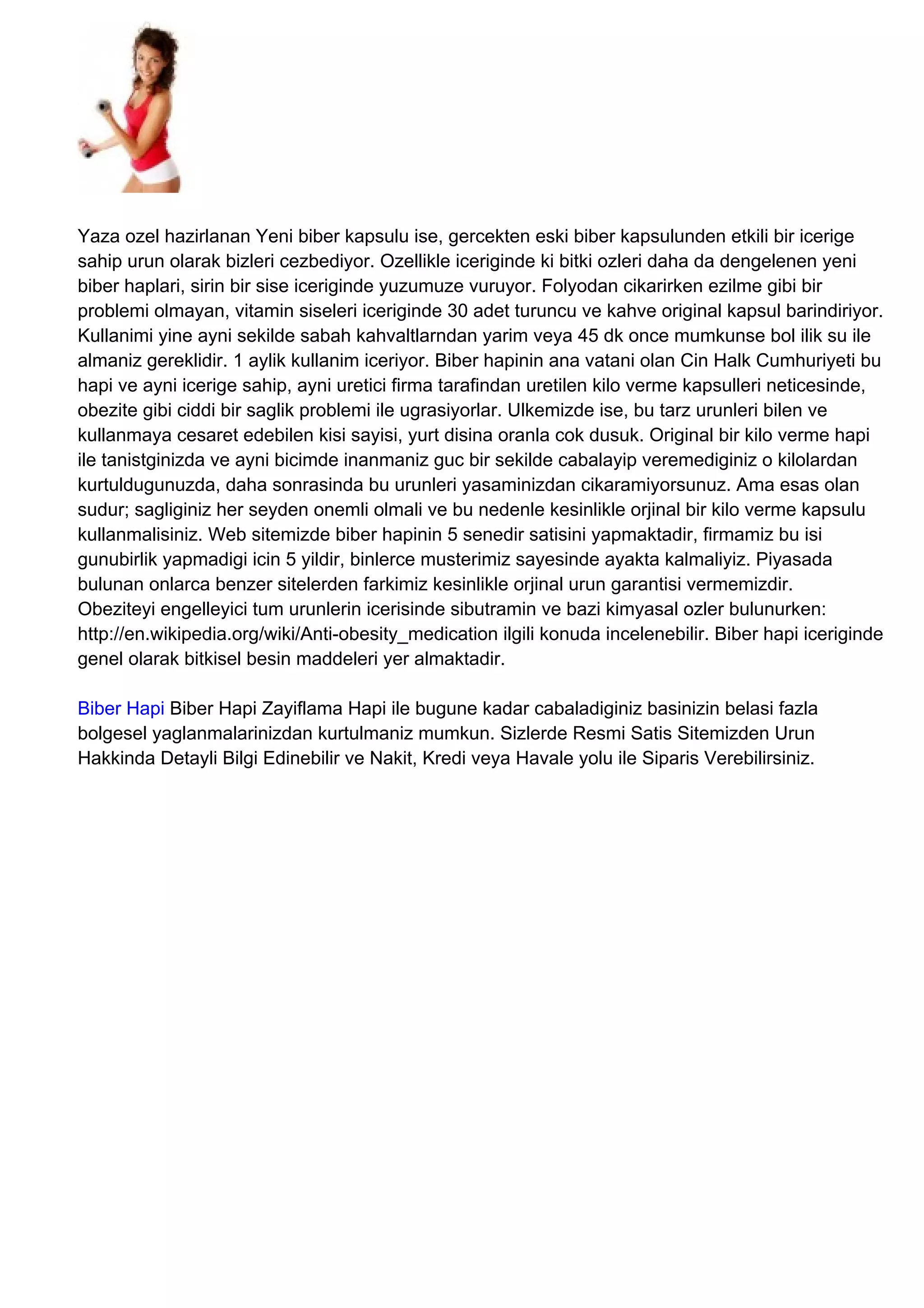 Biber hapi bitkisel | PDF