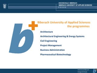 Biberach uas | PPT