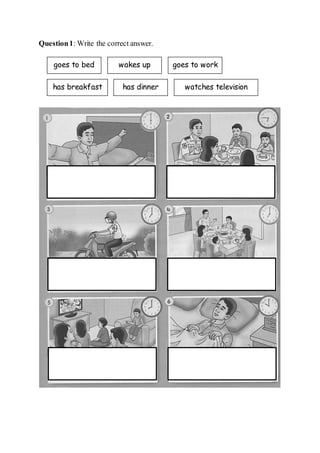 Final year exam English SPEED Form 3 | PDF