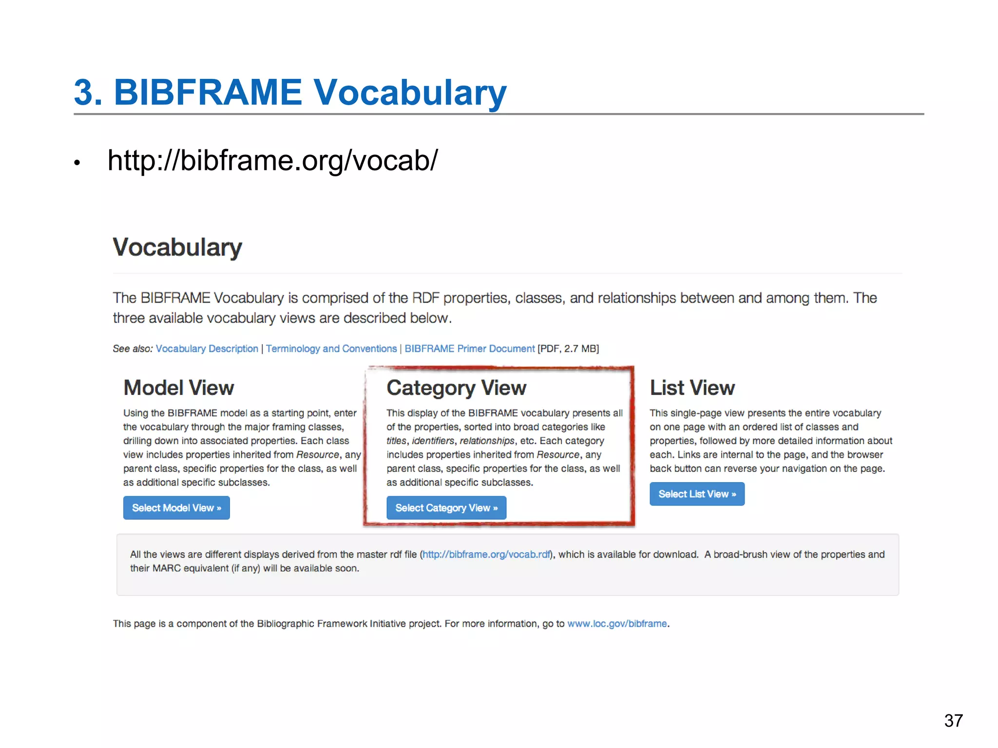 Bibframe | PPT