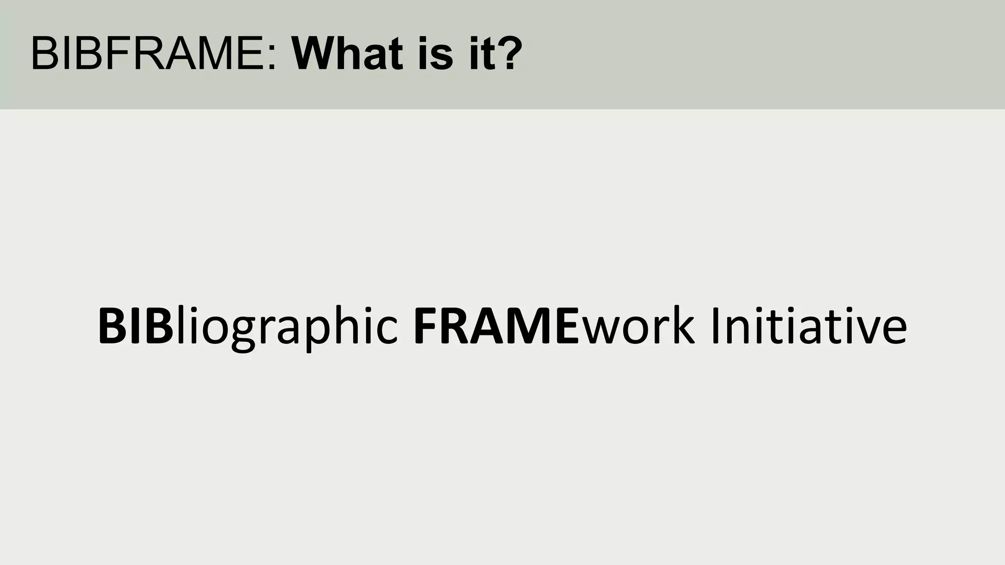 BIBFRAME as a Library Linked Data Standard | PPTX | Web Design and HTML | Internet