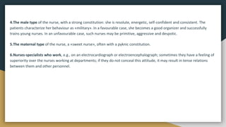 psycology of medical staffs | PPT