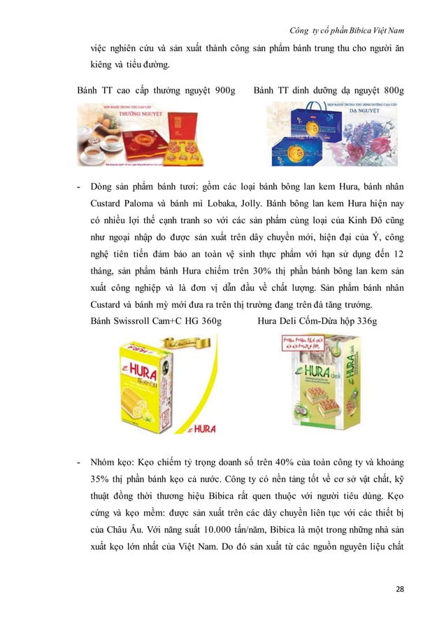 Bài tiểu luận về công ty Bibica | DOCX