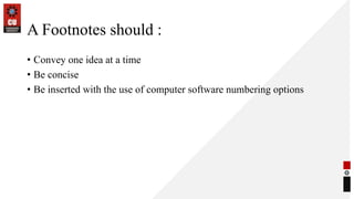 Bibiliography Footnotes Oral Presentation PPT 17.pptx | Science