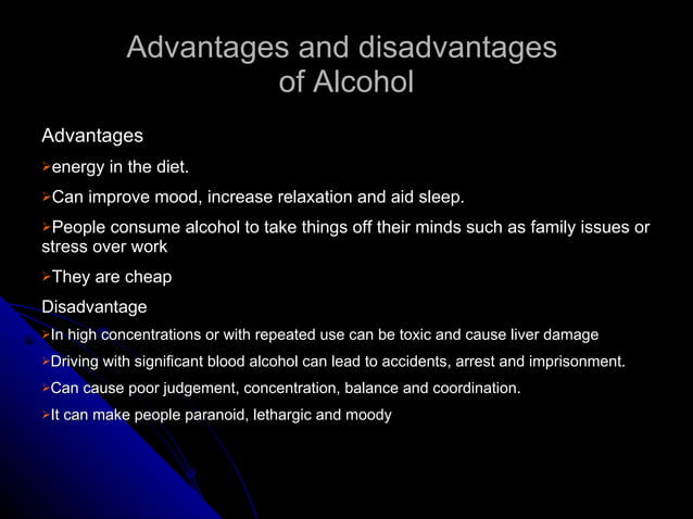Dangers of drinking Alcohol | PPT