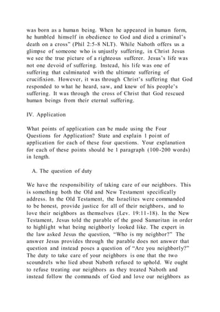 BIBL 104 – OT Bible Study Assignment RubricCriteriaLevels of A | DOCX