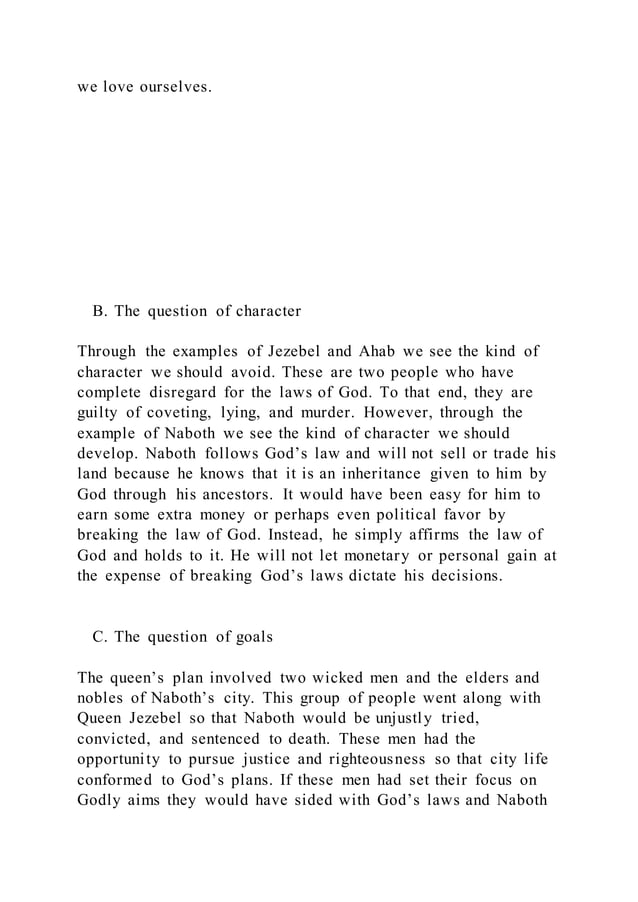 BIBL 104 – OT Bible Study Assignment RubricCriteriaLevels of A | DOCX ...