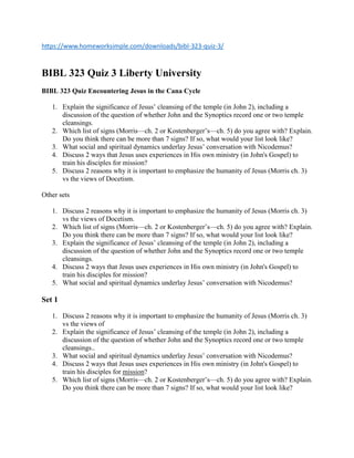 BIBL 323 Quiz 3 Liberty homeworksimple.com.docx