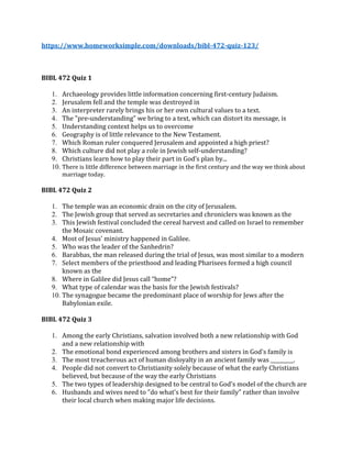 BIBL 472 Quiz 1,2,3 Quizzes Liberty.docx