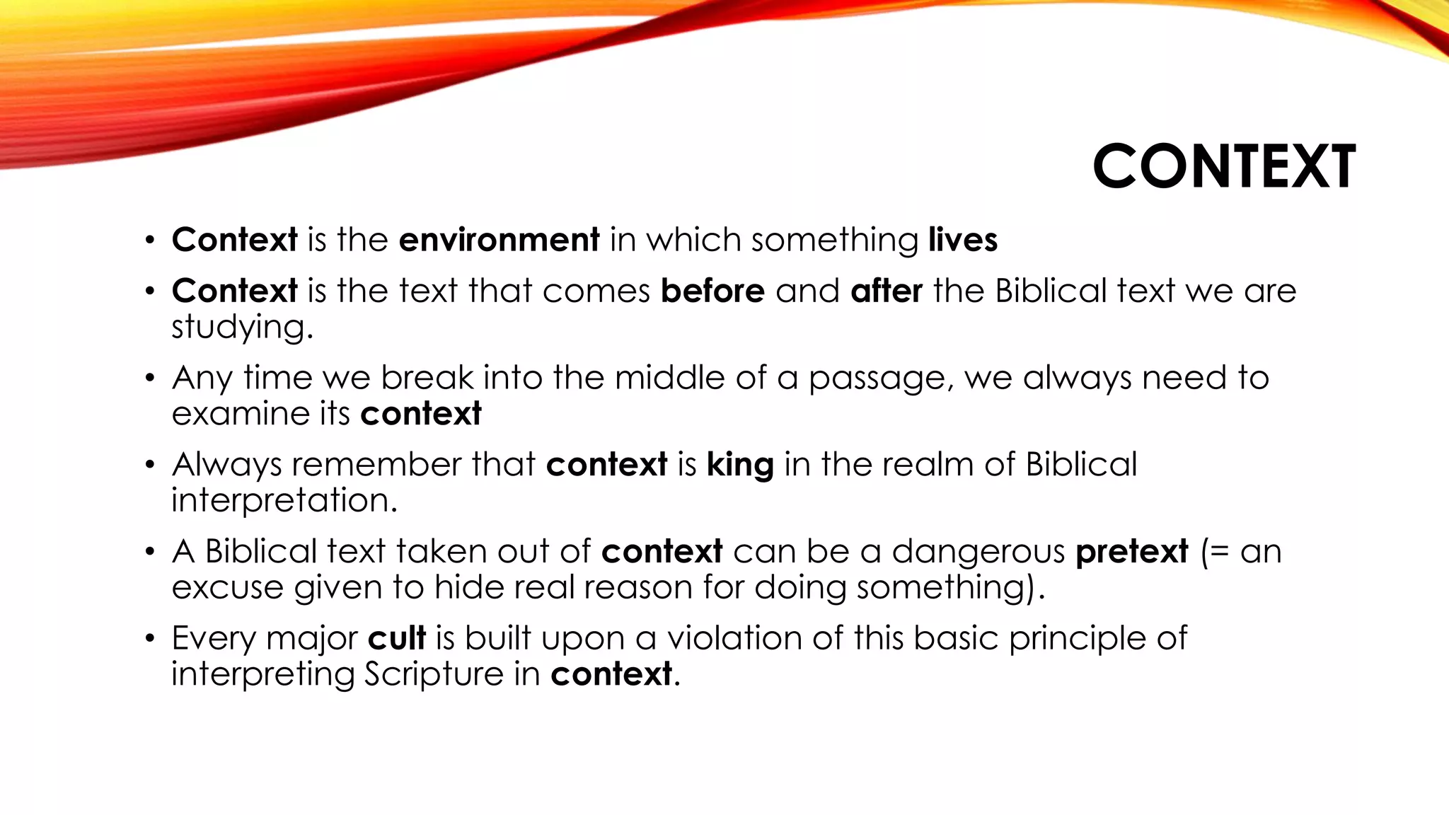 Bible Study 101 | PPTX