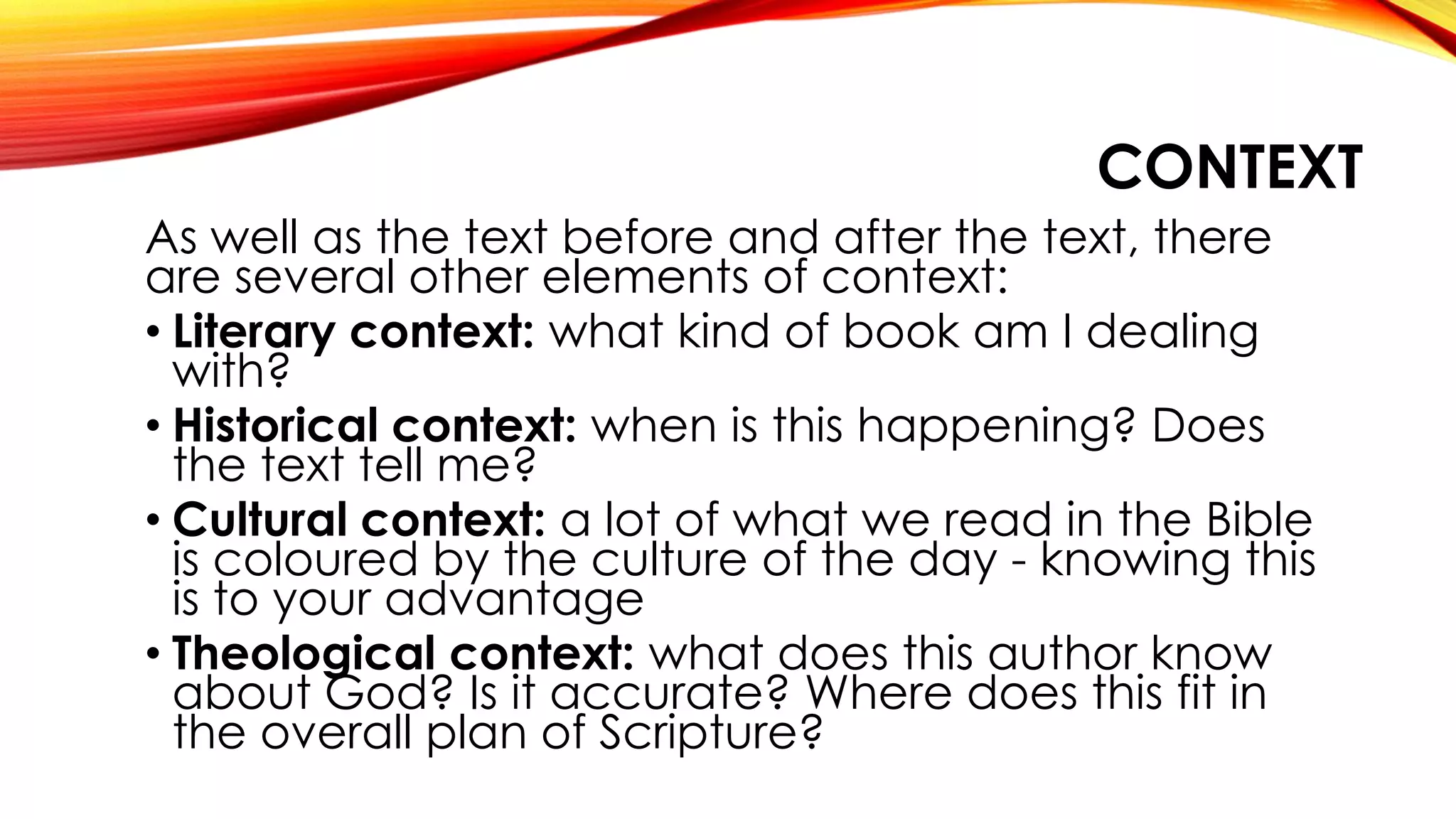 Bible Study 101 | PPTX