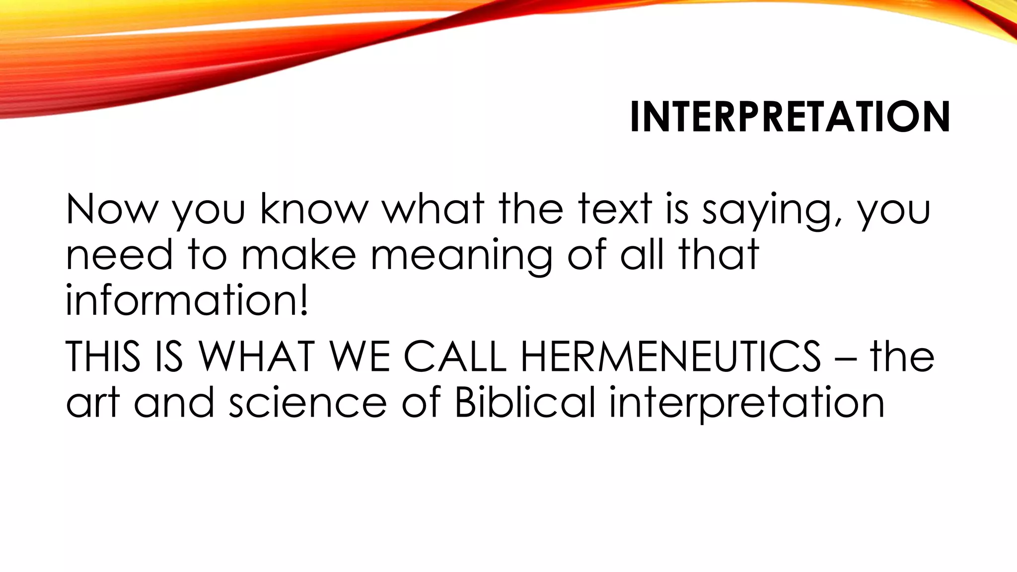 Bible Study 101 | PPTX