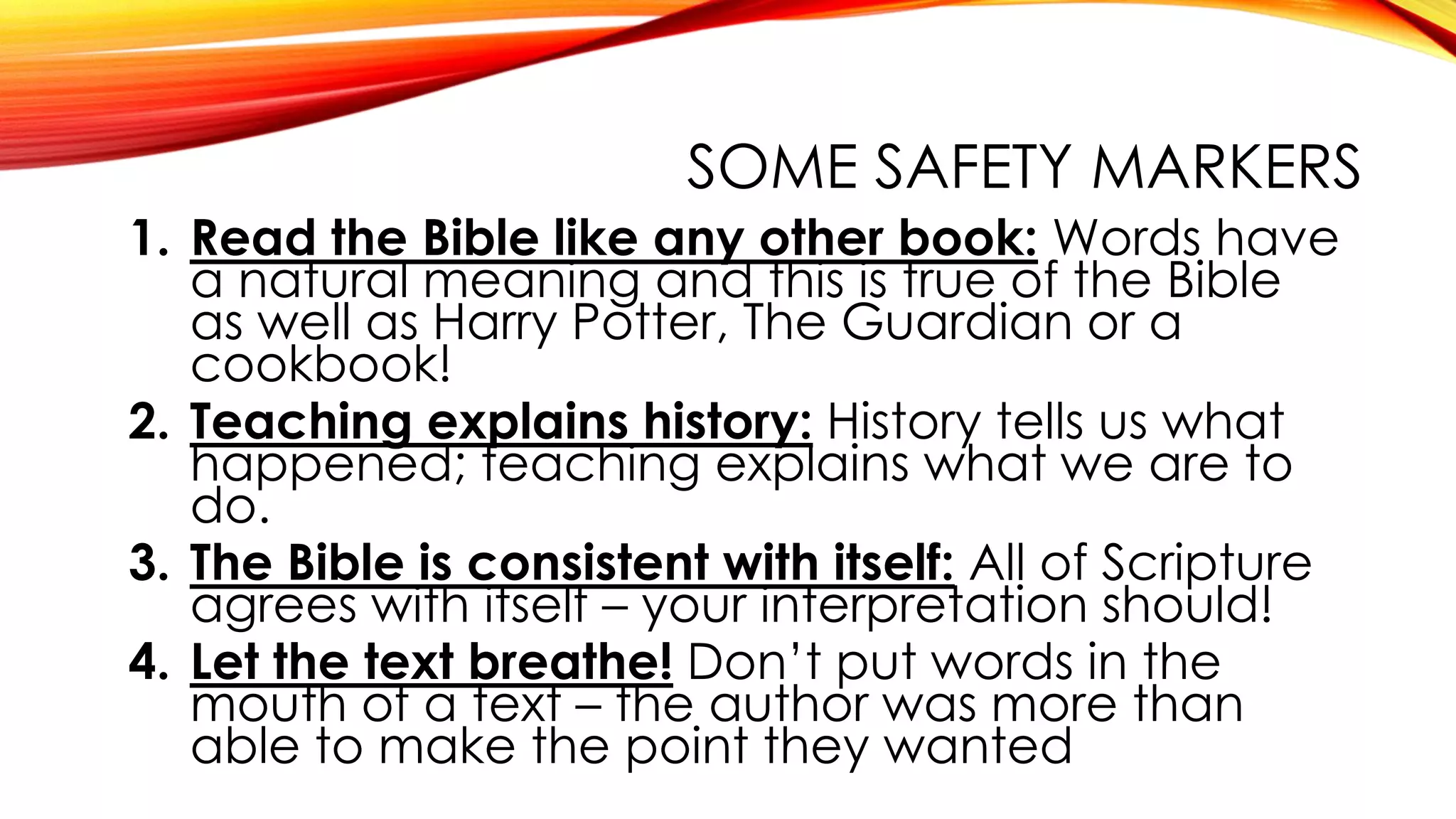 Bible Study 101 | PPTX