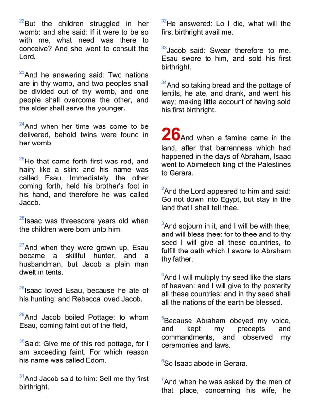 Bible douay-rheims bible - drb | PDF