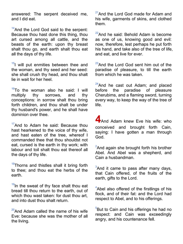 Bible douay-rheims bible - drb | PDF