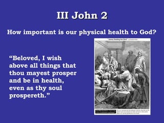 Bible Health Lesson | PPT