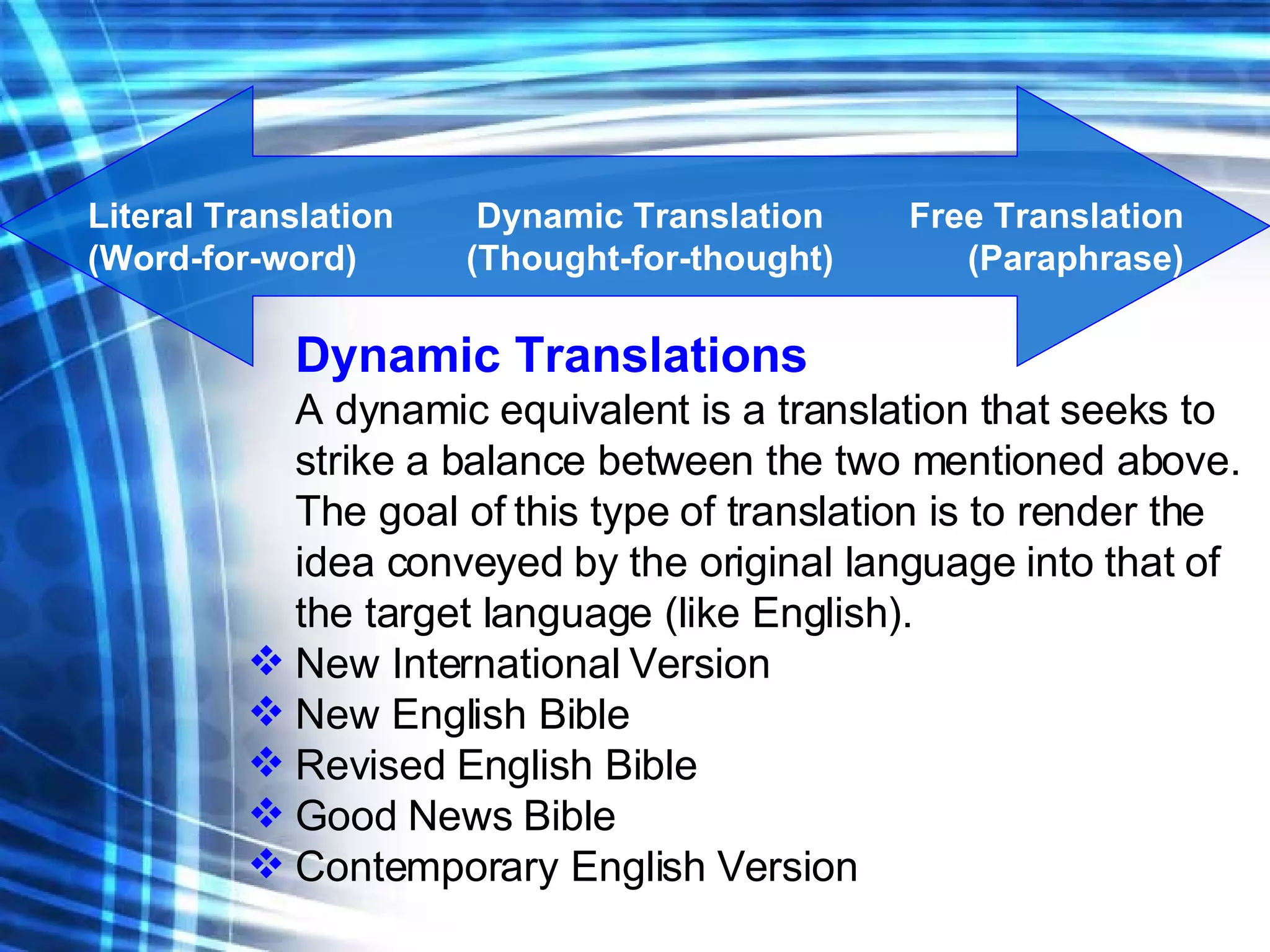 Bible Manuscripts and Translations | PPT