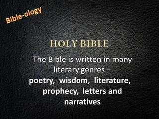 Bible ology-1 | PPT