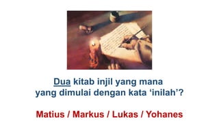 Bible Quiz - Kuis Alkitab | PPTX