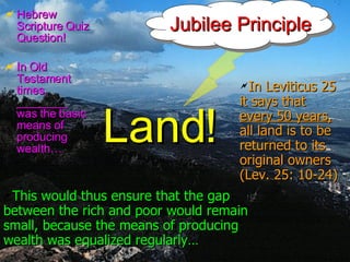 Bible Roots Of Justice | PPT