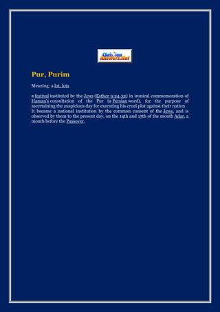 THE BOOK OF ESTHER | DOC