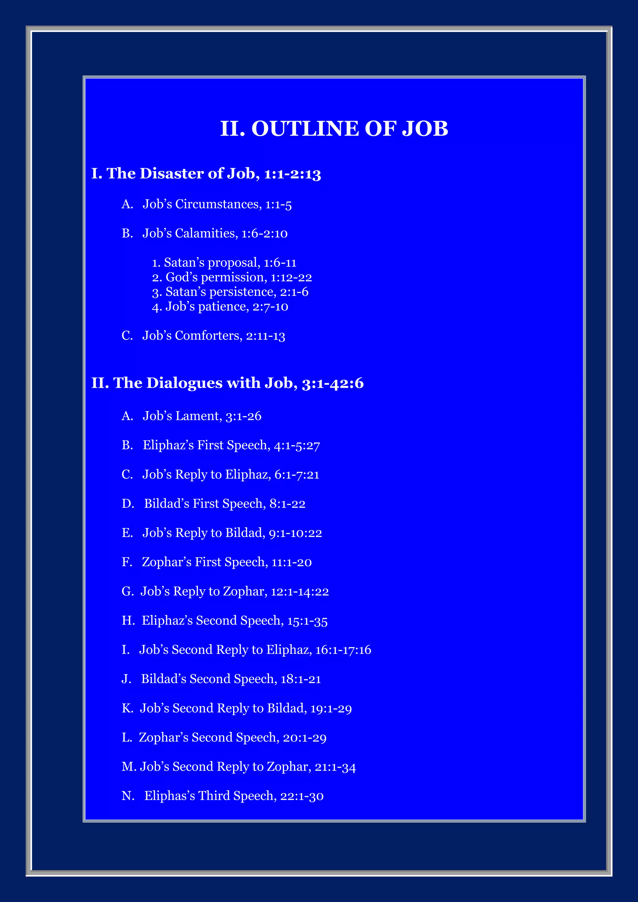 THE BOOK OF JOB | DOC