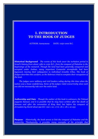 THE BOOK OF JUDGES | PDF