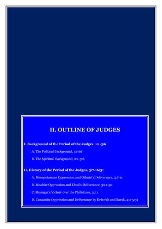 THE BOOK OF JUDGES | PDF