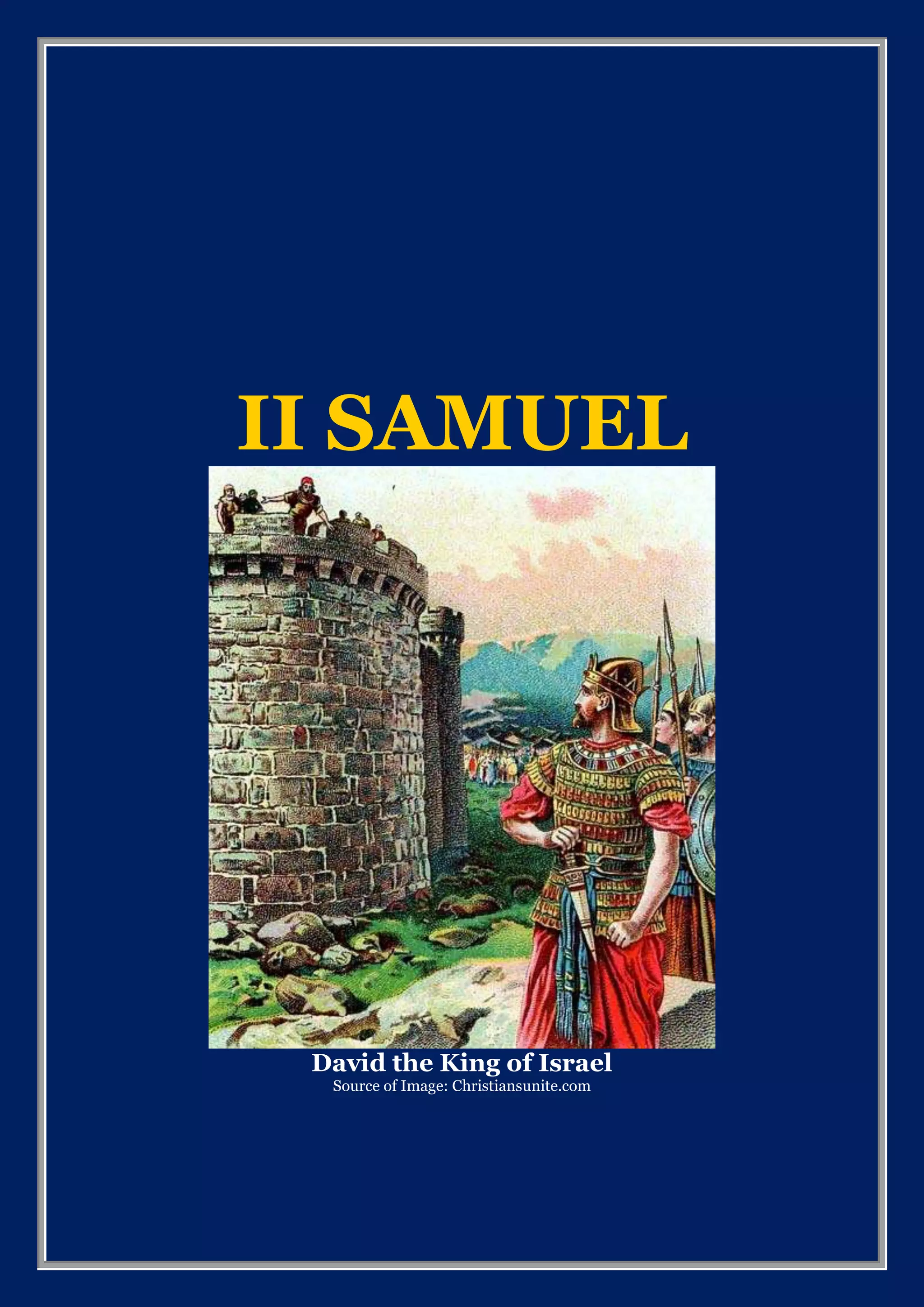 THE SECOND BOOK OF SAMUEL | DOC | Christianity | Religion & Spirituality