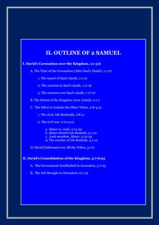 THE SECOND BOOK OF SAMUEL | DOC