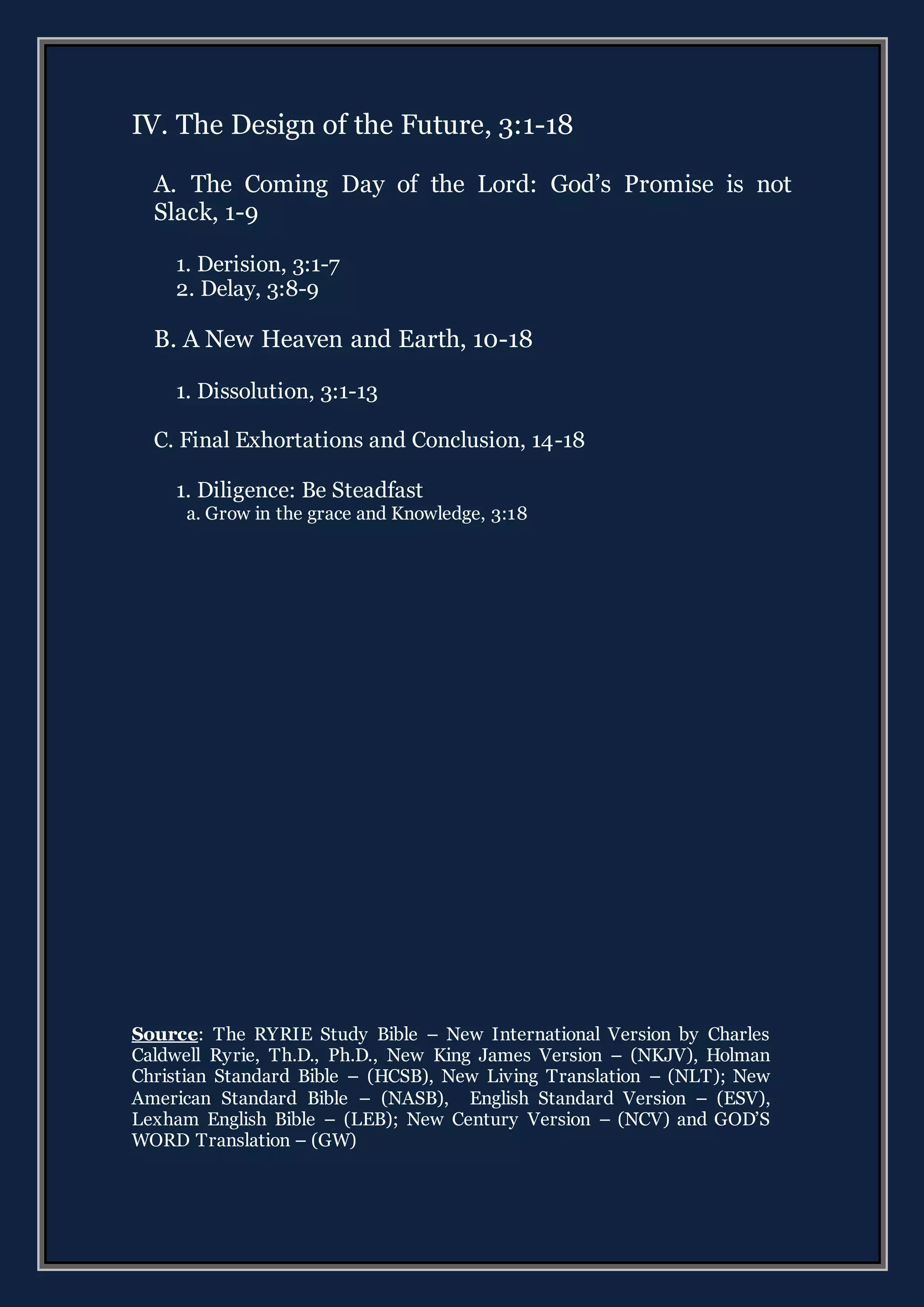 THE SECOND LETTER OF PETER | DOCX