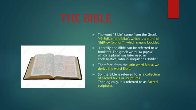 Bible access | PPT