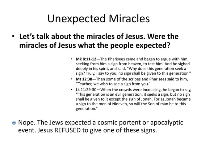 Bible Alive Jesus Christ 008: “The Kingdom of God II--Miracles and Message” | PPTX