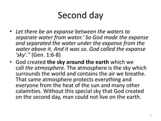 Bible creation | PPTX