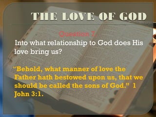 The Love of God | PPT