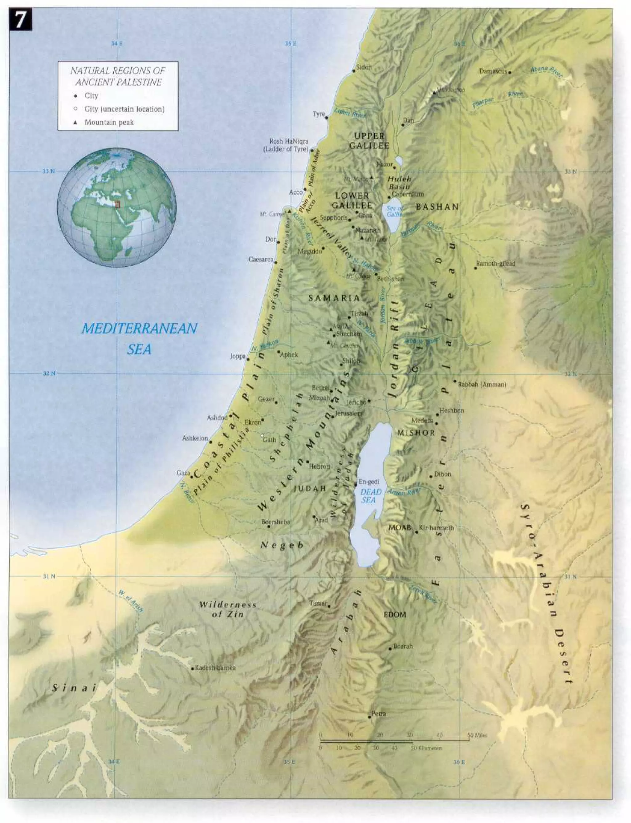 Bible Atlas (Atlasi Biblik) The Biblical & Historical 132 great PDF ...