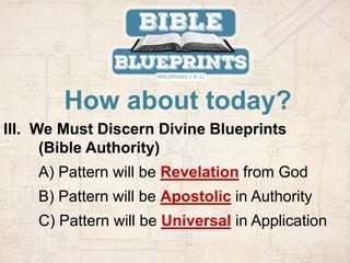Bible blueprints 1 | PPTX
