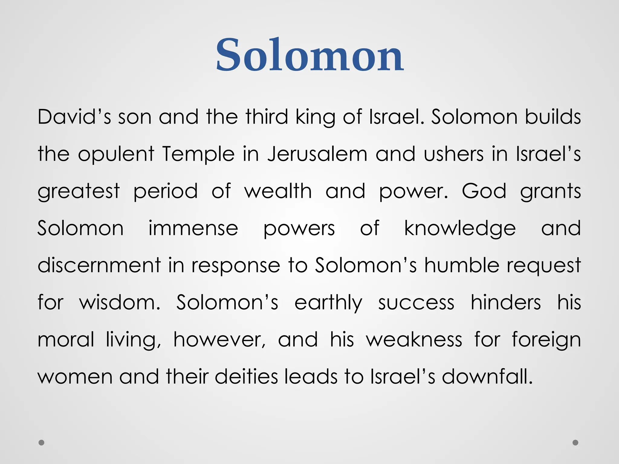 Bible Characters.pptx For Christianity. | PPTX