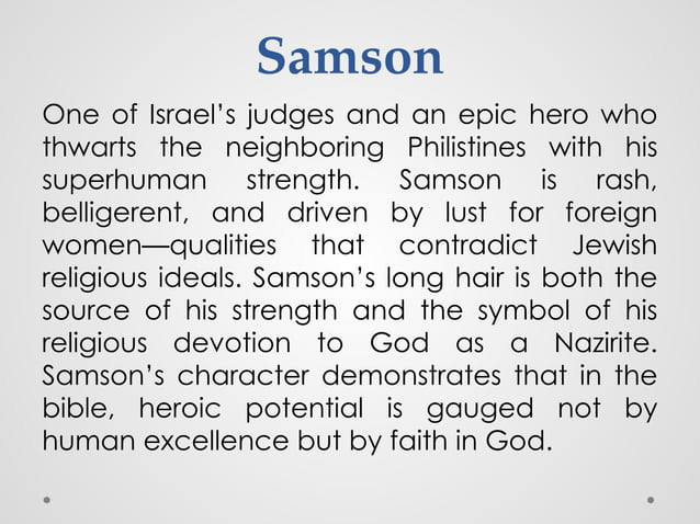 Bible Characters.pptx For Christianity. | PPTX