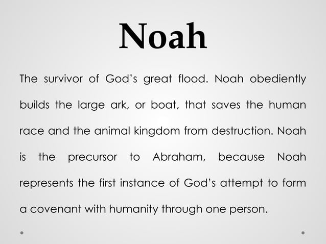 Bible Characters.pptx For Christianity. | PPTX