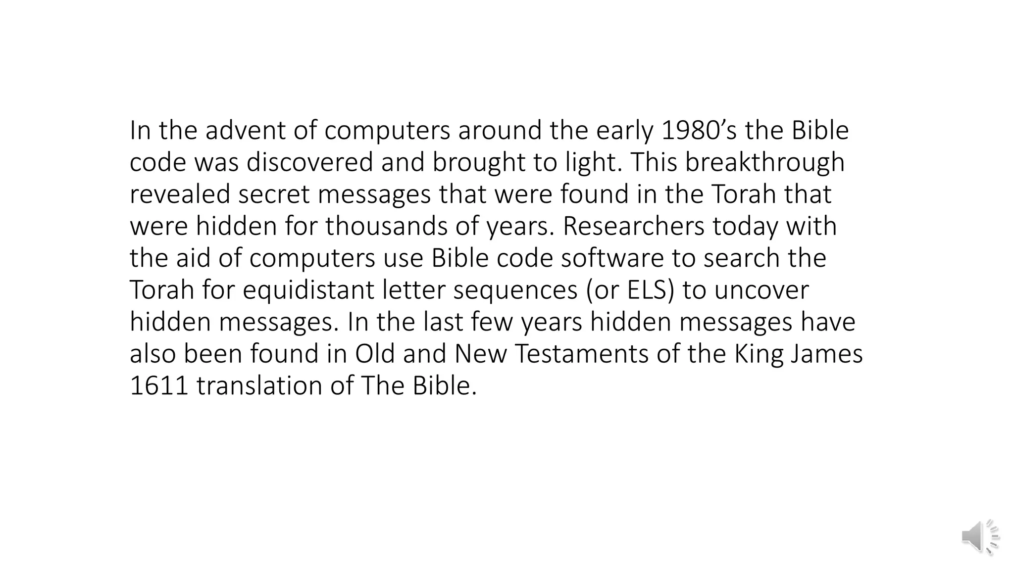 Bible Code Explanation | PPTX | Christianity | Religion & Spirituality