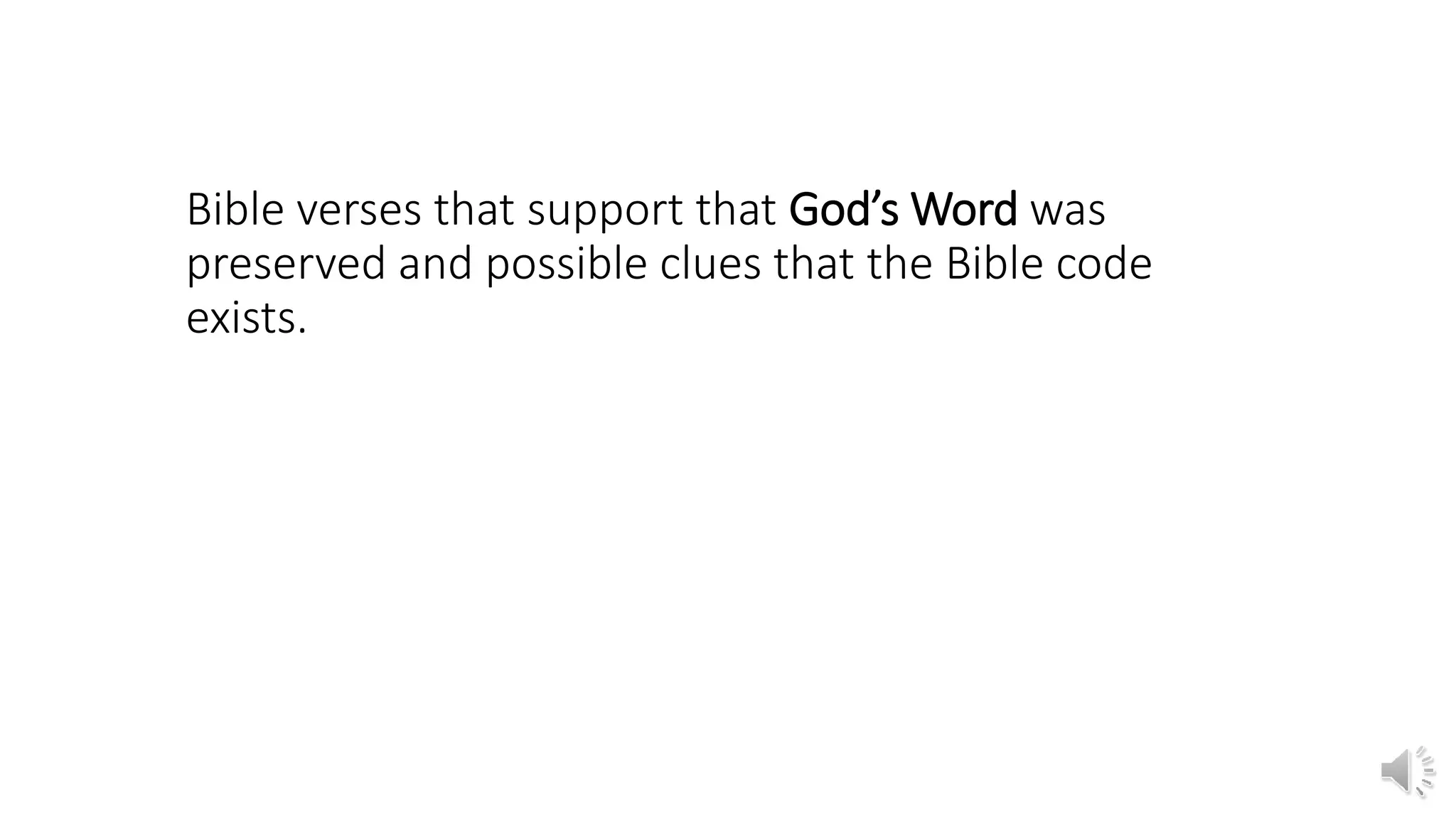 Bible Code Explanation | PPTX | Christianity | Religion & Spirituality