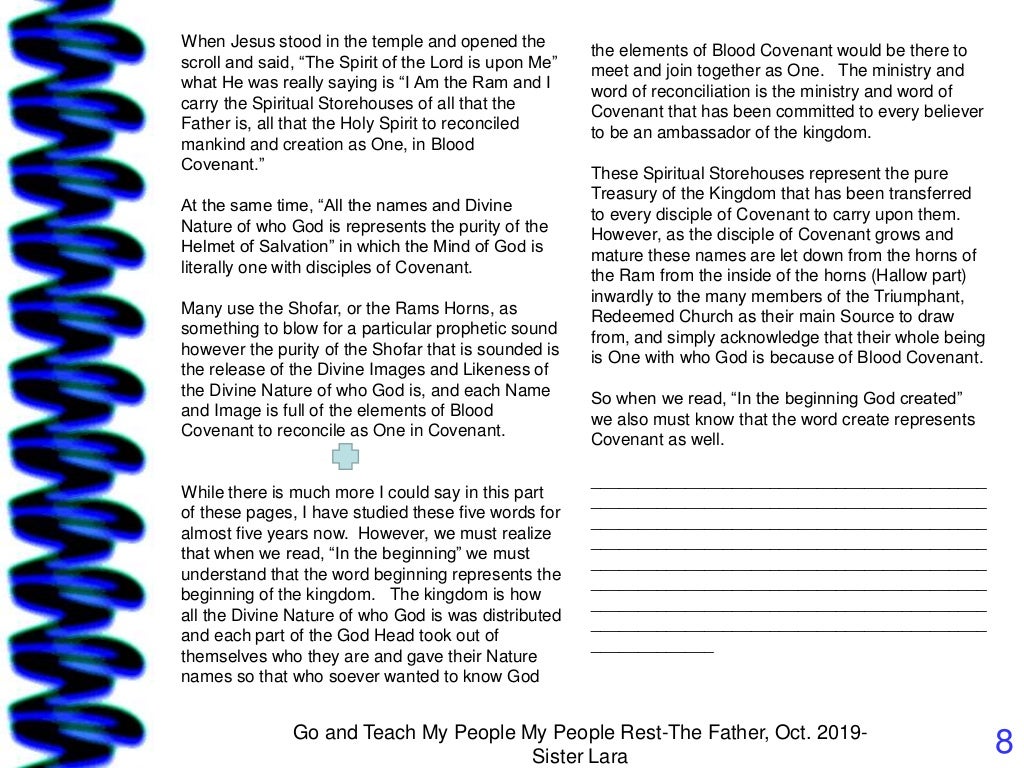 Bible Covenant A Closer Look at Genesis 1 Verse 1 In the Beginning.pptx