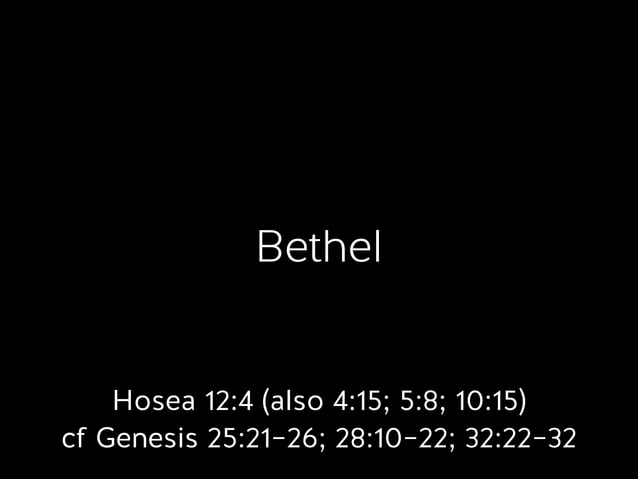 Bible and Culture 2014 - Hosea day 4 | PDF