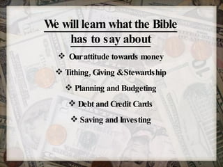 Bible Finance | PPT