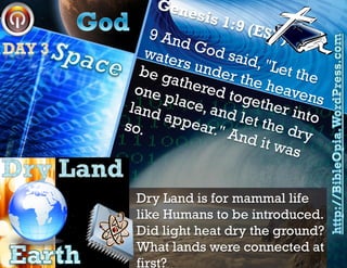 Let The Dry Land Appear