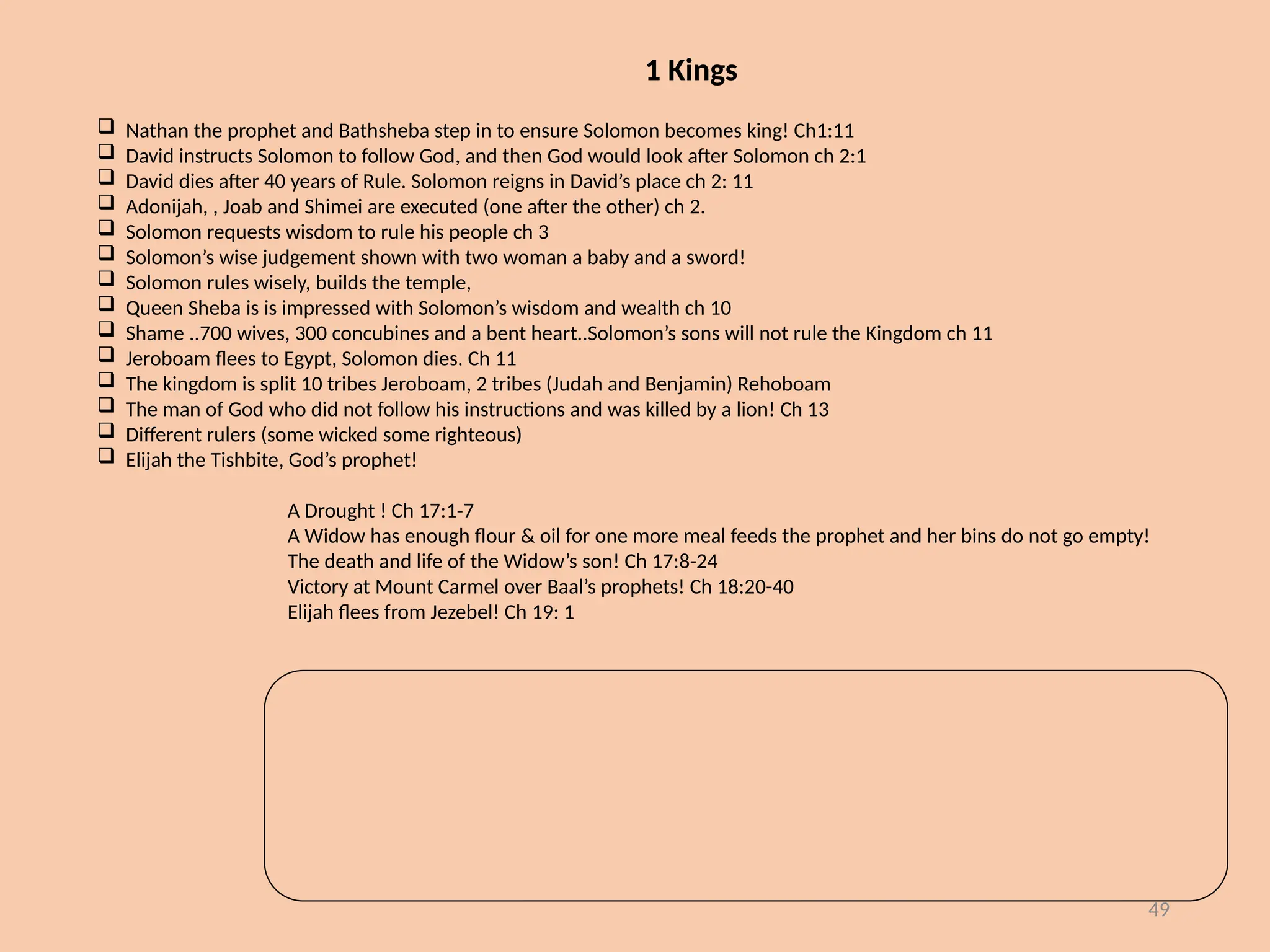 Bible History using the seventeen time periods of the Bible | PPTX