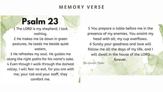Bible Housekeeping (praise, spinner, verses) | PPT